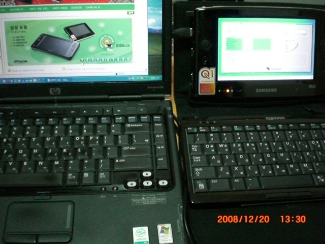 HP Pavilion dv1364 와 Samsung NT-Q1-M110 : 네이버 블로그