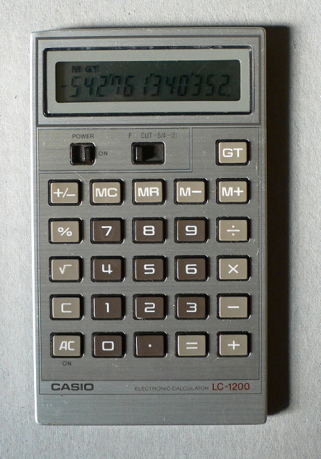 CASIO LC-1200 계산기 : 네이버 블로그