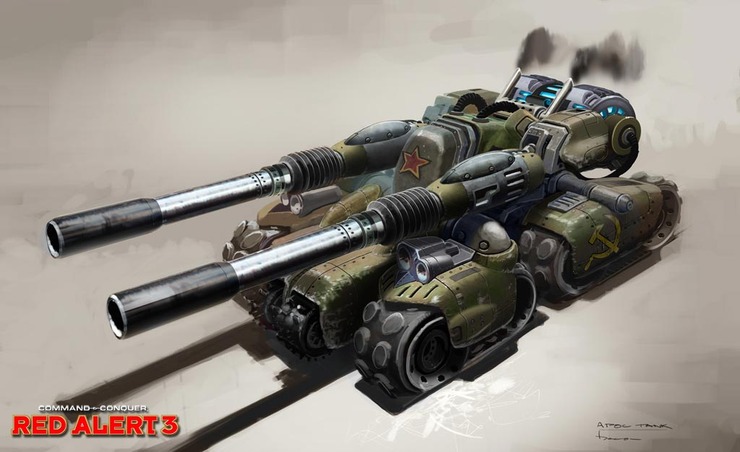 [Red Alert 3 : Soviet] Apocalypse Tank (소비에트 아포칼립스 탱크) : 네이버 블로그