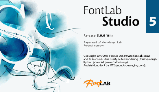 FontLab Studio 5 : 네이버 블로그