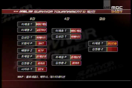 [16th MSL] PC방 예선 6조 - 이재호 진출(서지수 탈락) : 네이버 블로그