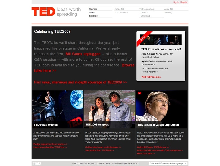 TED, Ideas worth spreading : 네이버 블로그