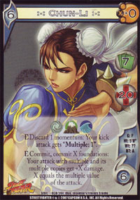 스트리트파이터 카드게임 Universal Fighting System UFS, Collectible Card Game CCG ...