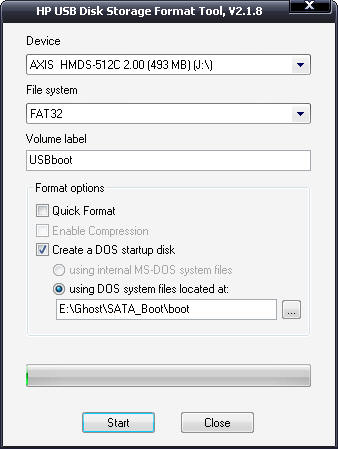 HP USB Format - USB DOS부팅 만들기-RAMDISK 충돌 문제 : 네이버 블로그