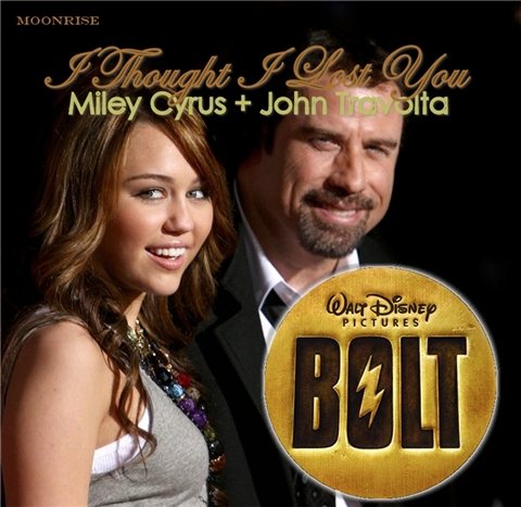 Miley Cyrus + John Travolta - I Thought I Lost You (Disney's Bolt ...